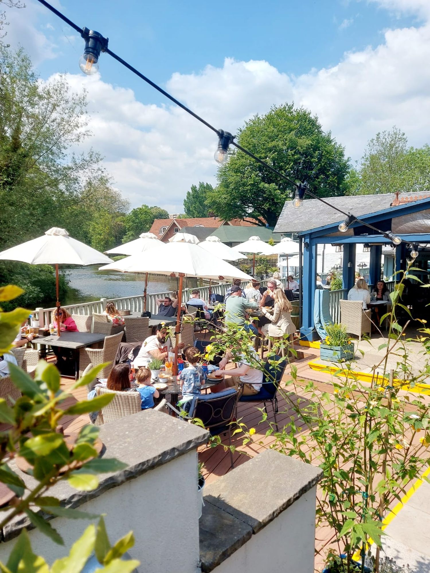 The Weyside | British riverside pub, situated by the river Wey in Guildford